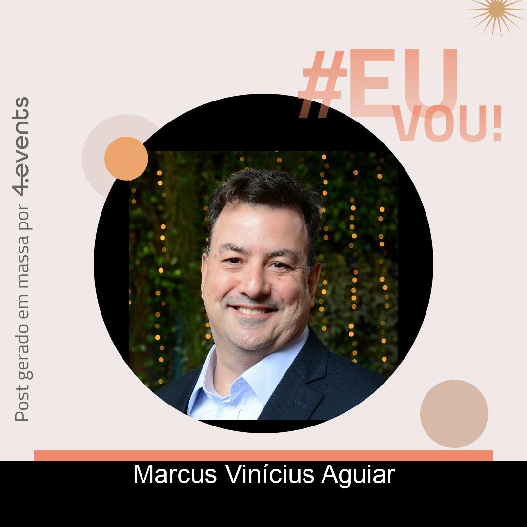 Palestrante - Marcus Vinícius Aguiar