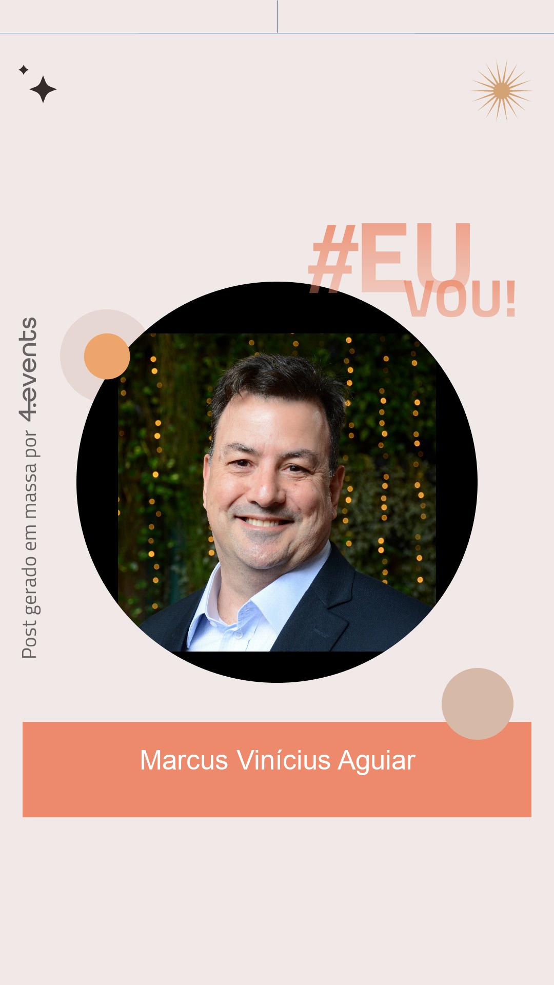 Palestrante - Marcus Vinícius Aguiar