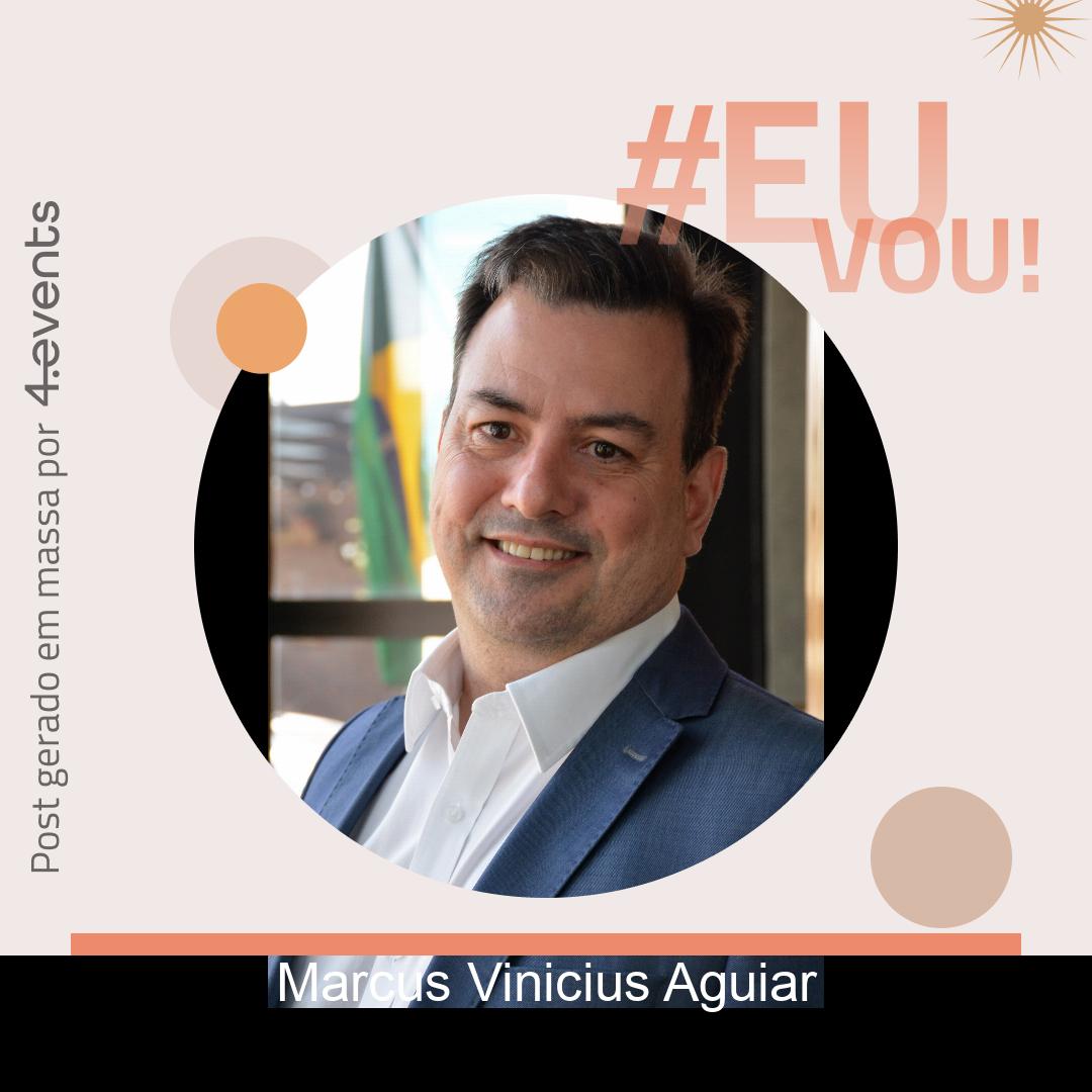 Palestrante - Marcus Vinicius Aguiar