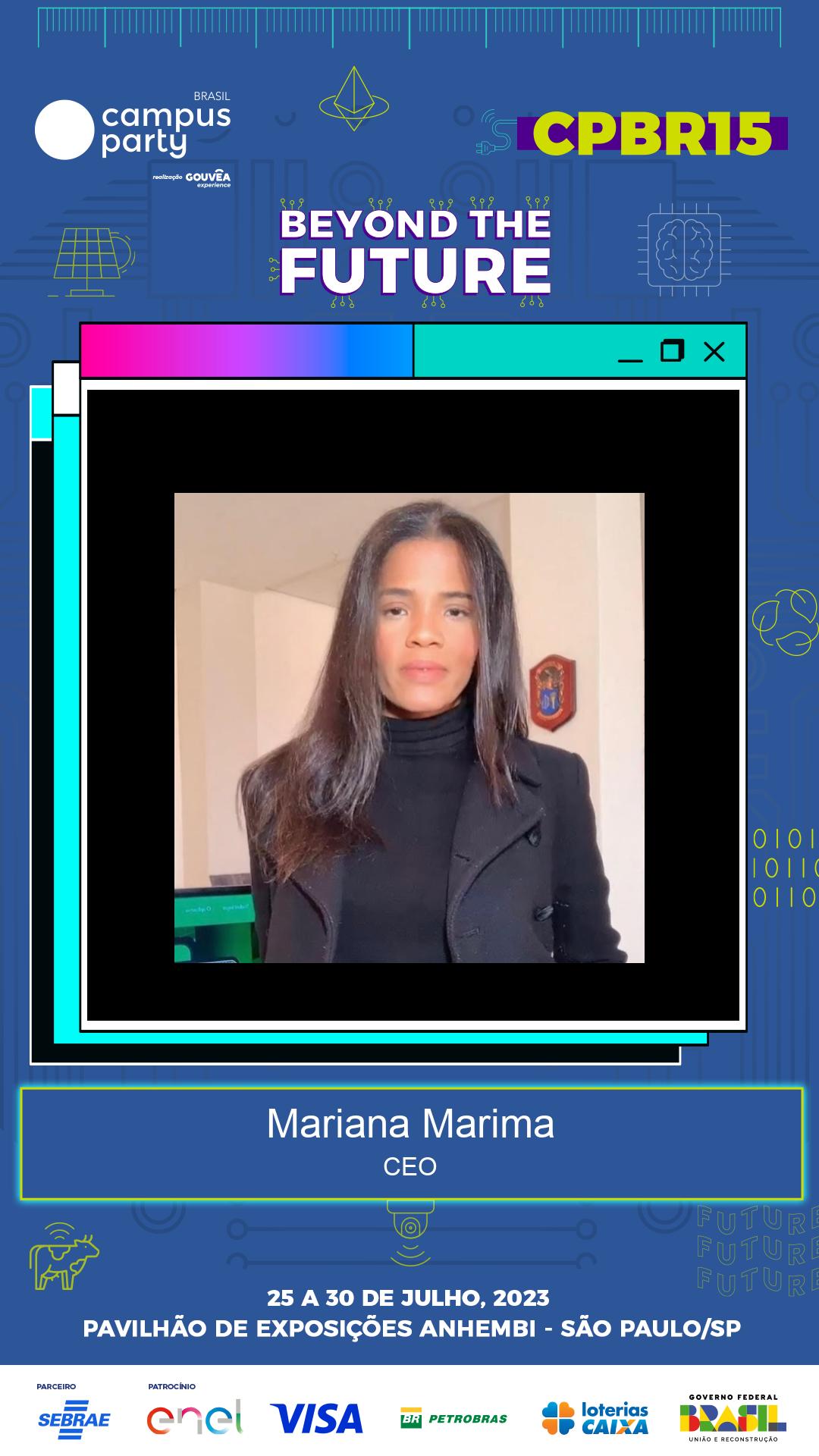 Palestrante - Mariana Marima