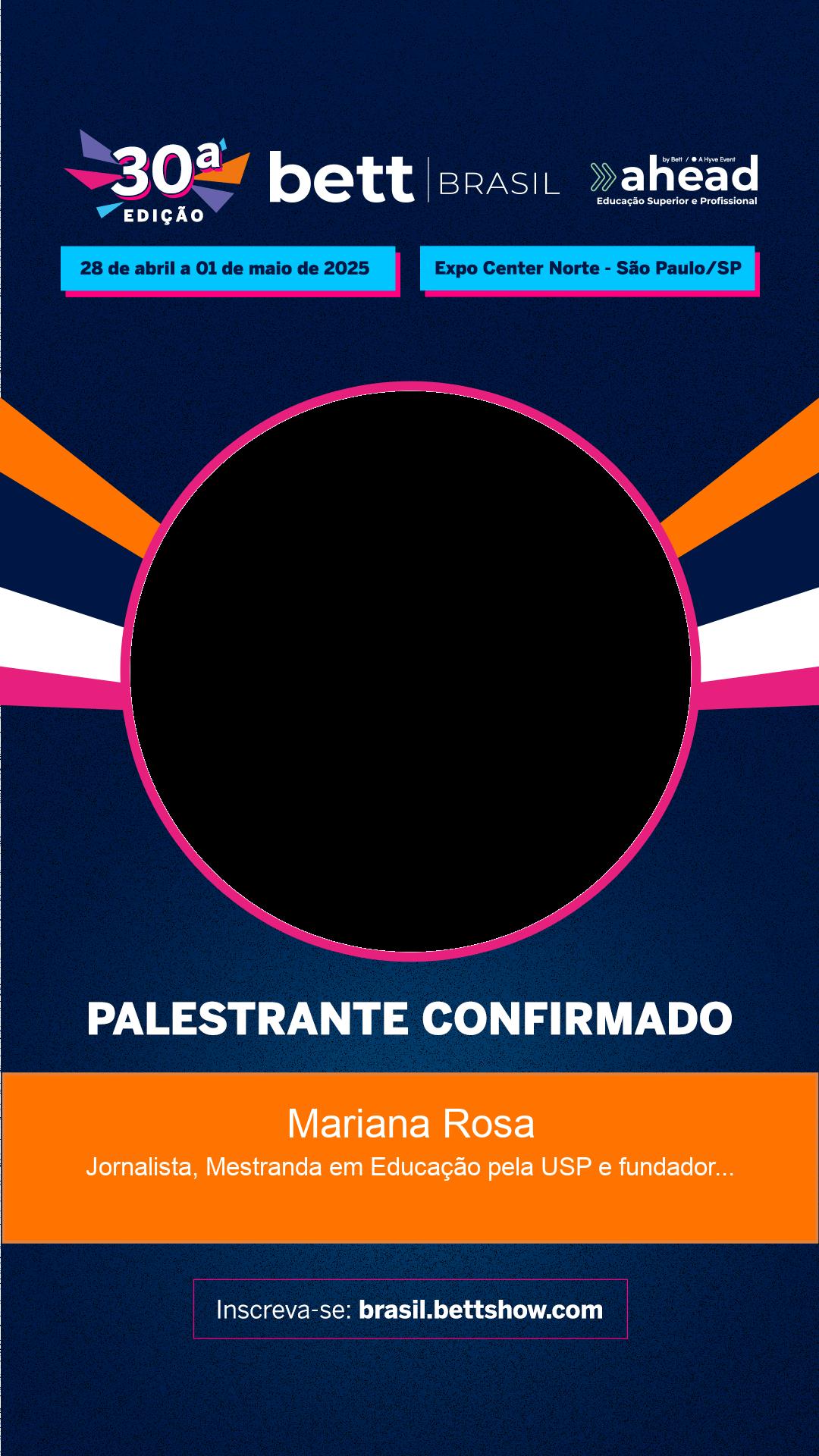 Palestrante - Mariana Rosa