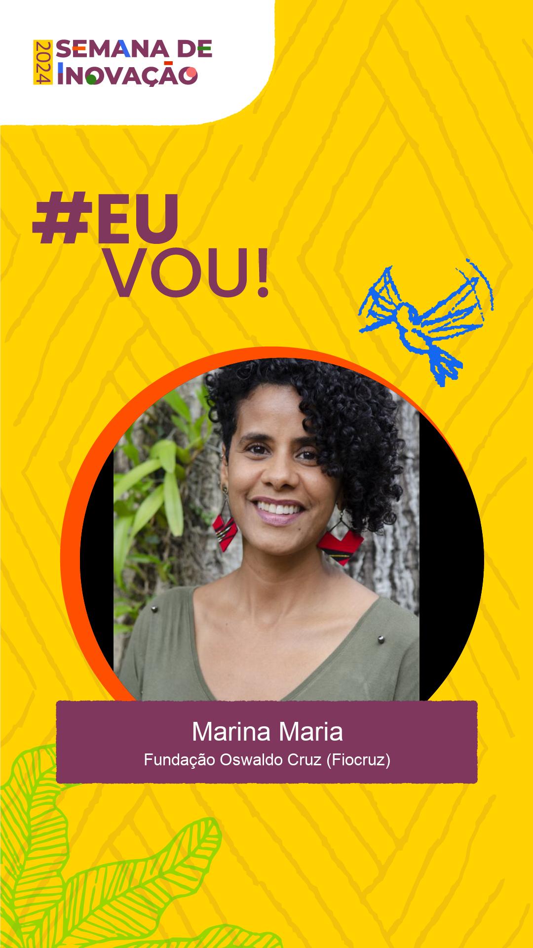 Palestrante - Marina Maria