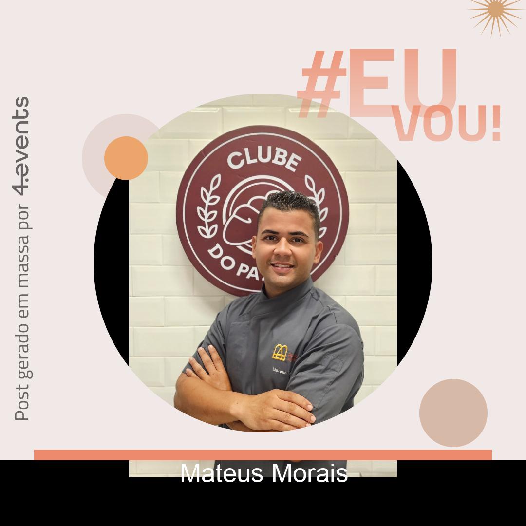 Palestrante - Mateus Morais