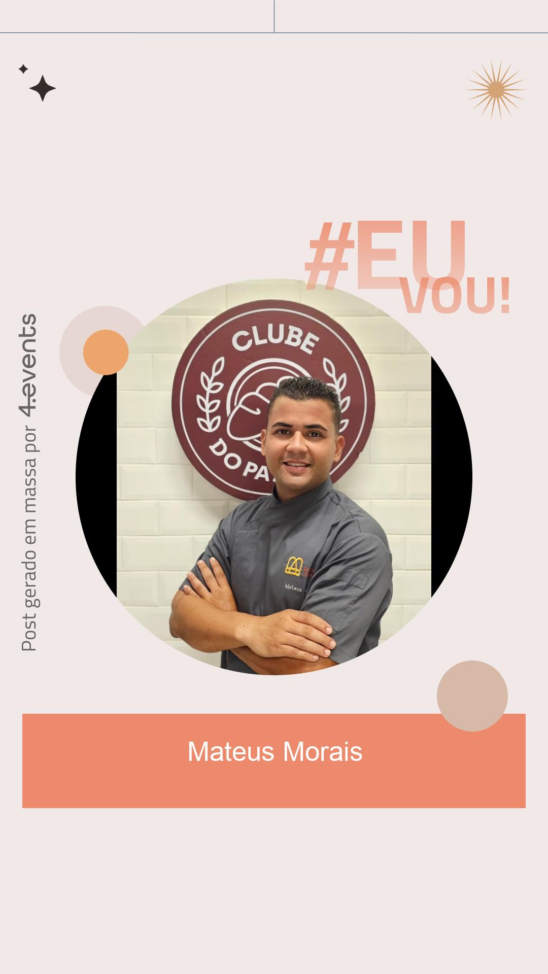 Palestrante - Mateus Morais