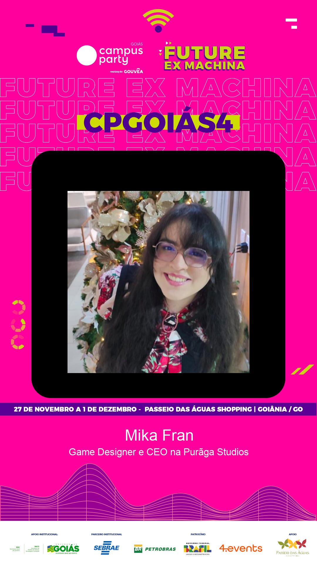 Palestrante - Mika Fran
