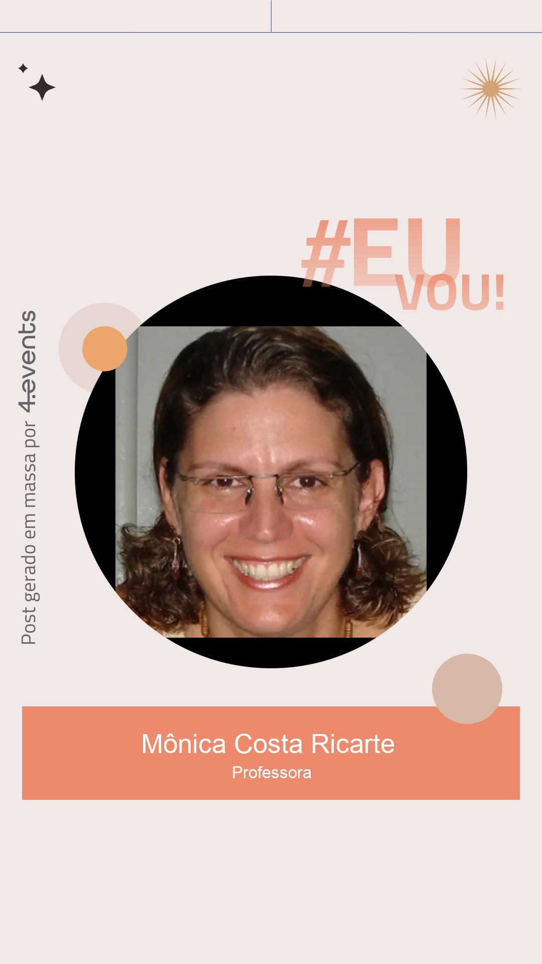 Palestrante - Mônica Costa Ricarte