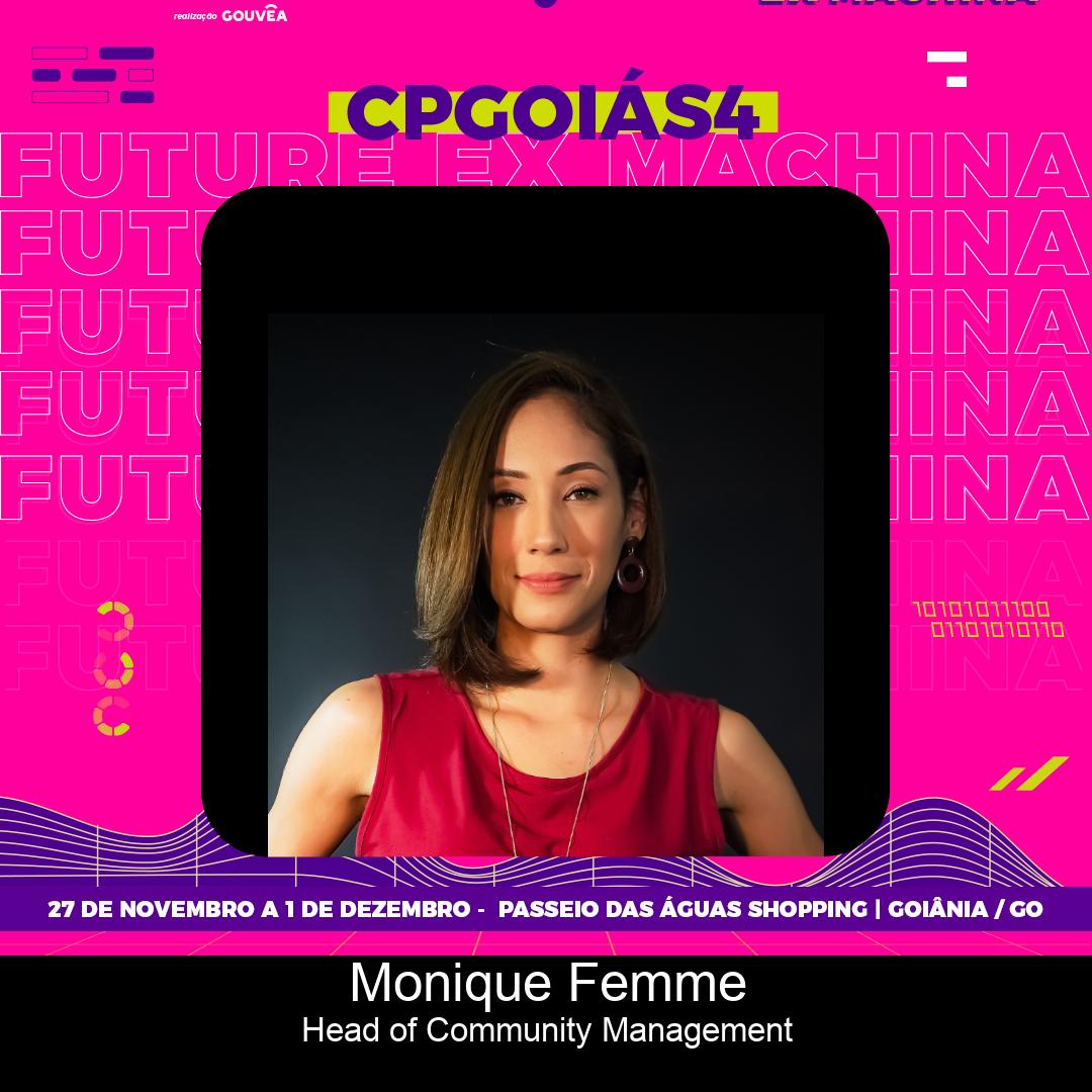 Palestrante - Monique Femme