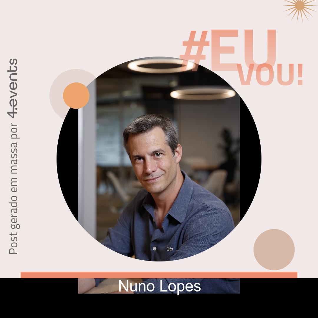 Palestrante - Nuno Lopes