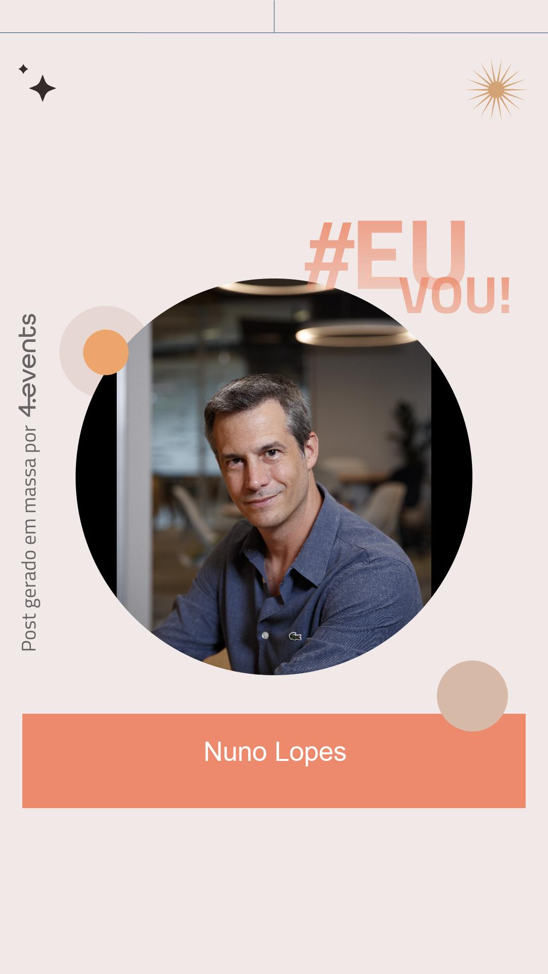 Palestrante - Nuno Lopes