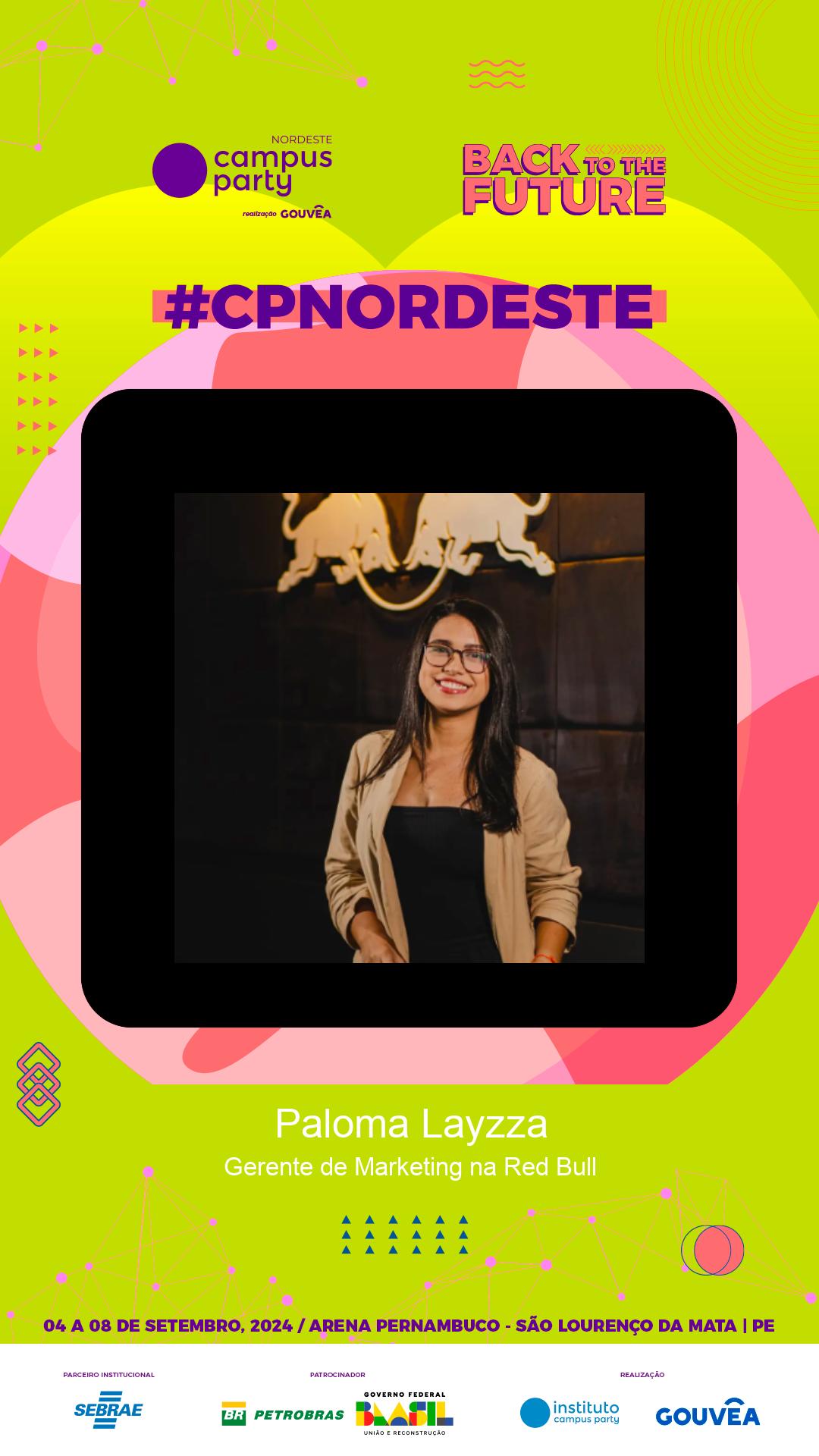 Palestrante - Paloma Layzza