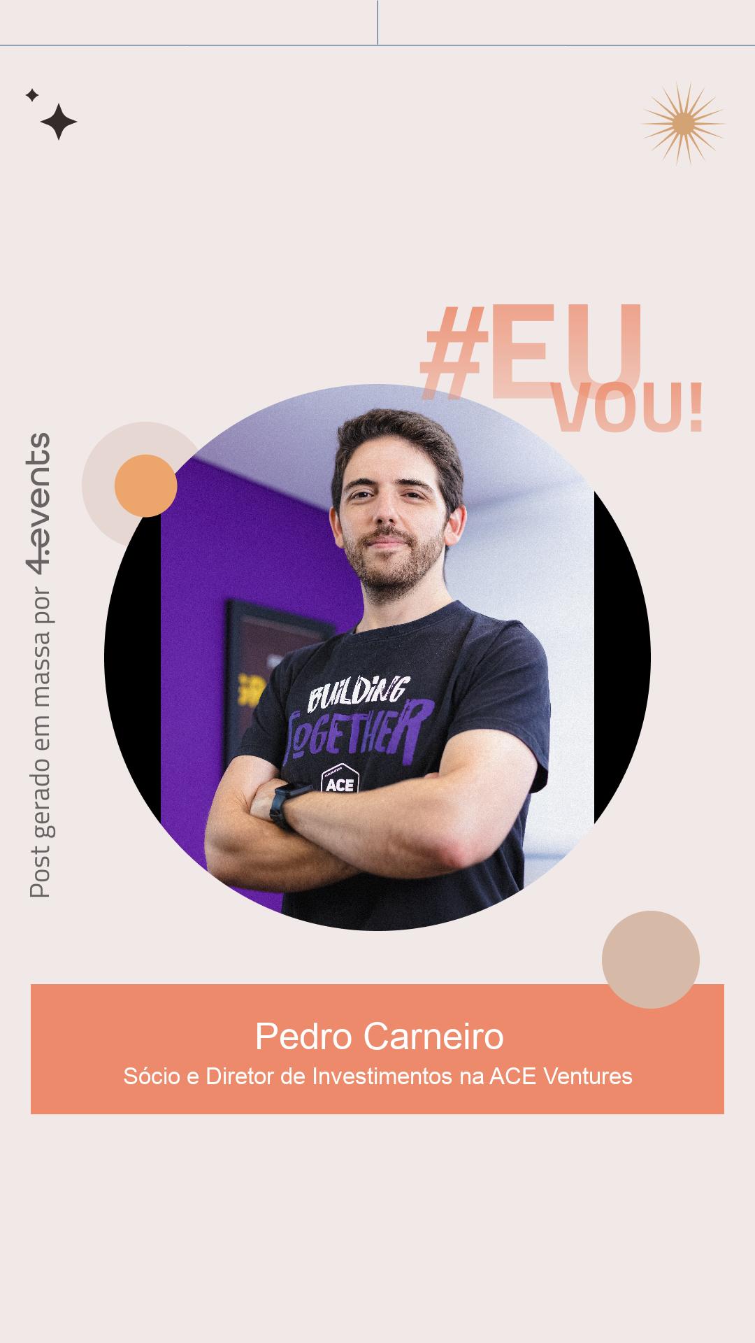 Palestrante - Pedro Carneiro