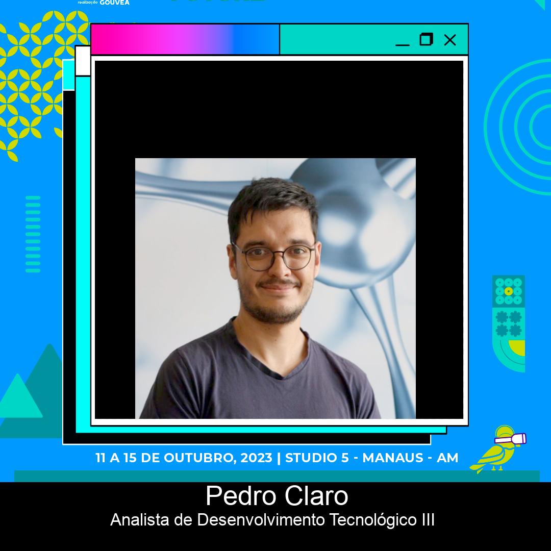 Palestrante - Pedro Claro