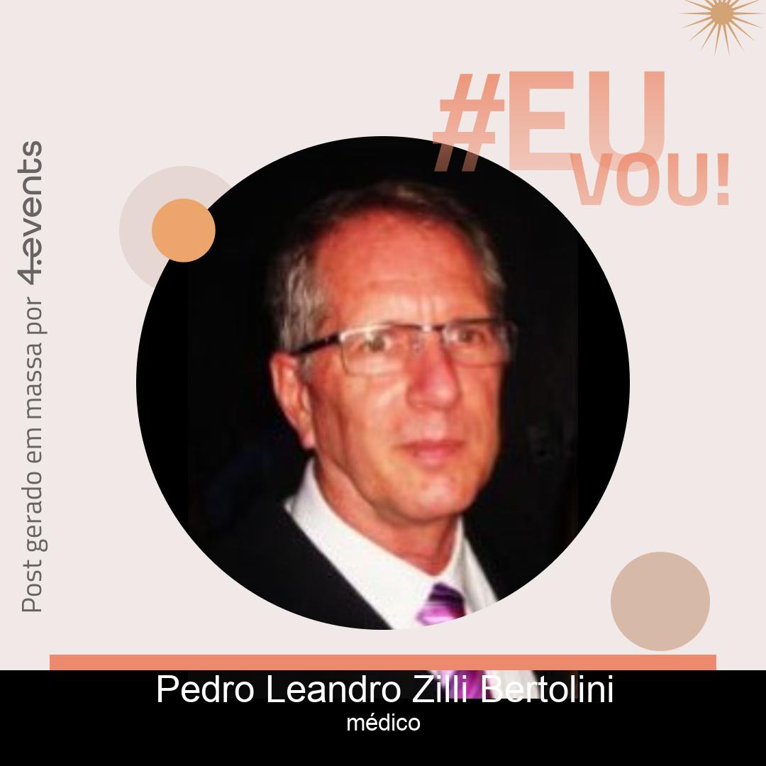 Palestrante - Pedro Leandro Zilli Bertolini