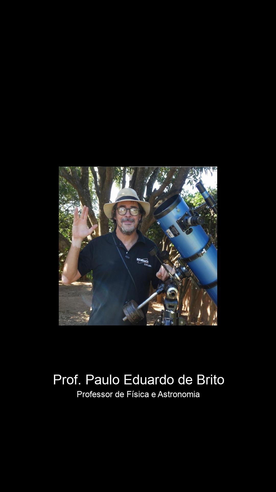 Palestrante - Prof. Paulo Eduardo de Brito