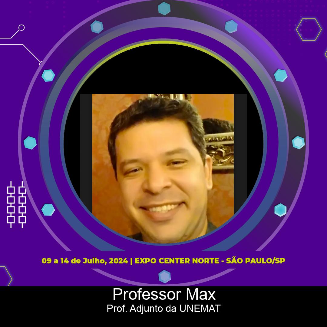 Palestrante - Professor Max