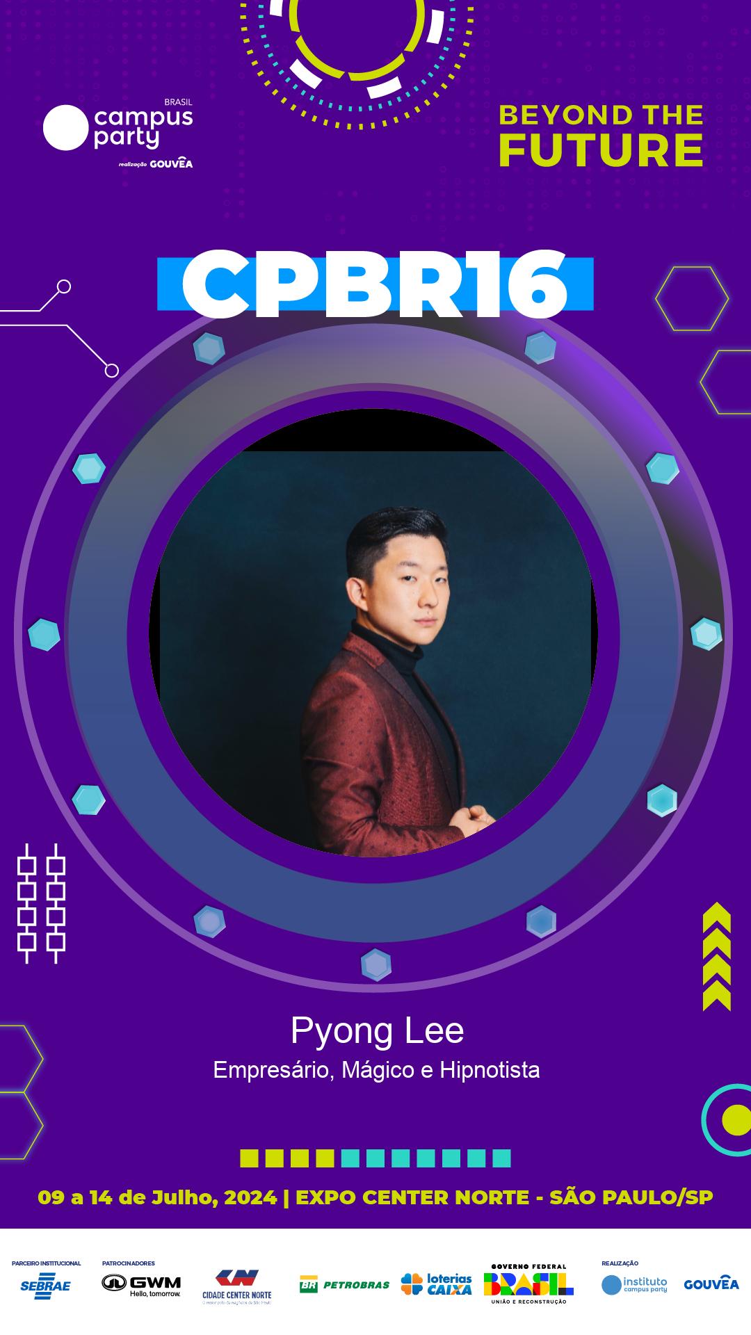 Palestrante - Pyong Lee