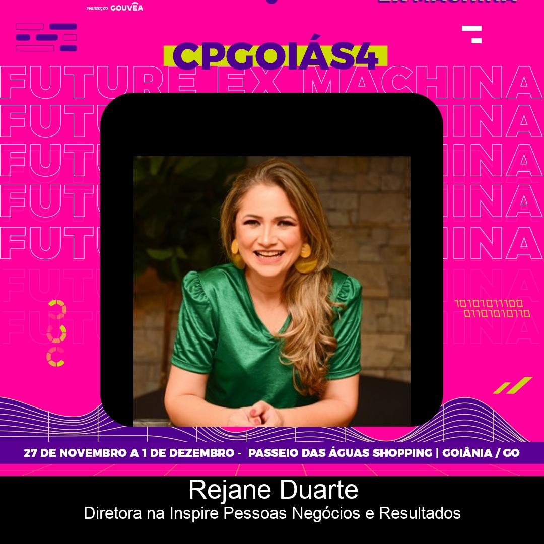 Palestrante - Rejane Duarte