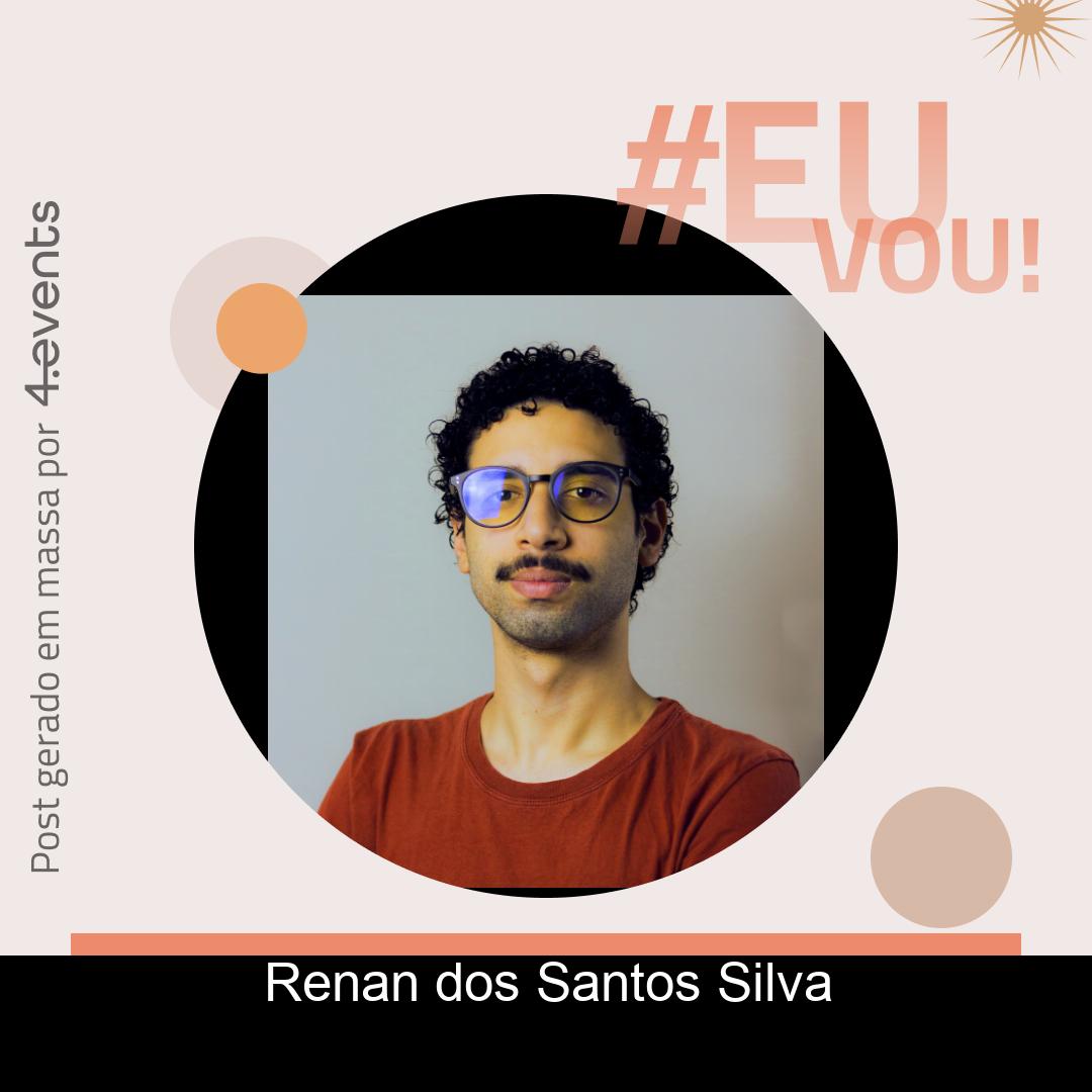 Palestrante - Renan dos Santos Silva