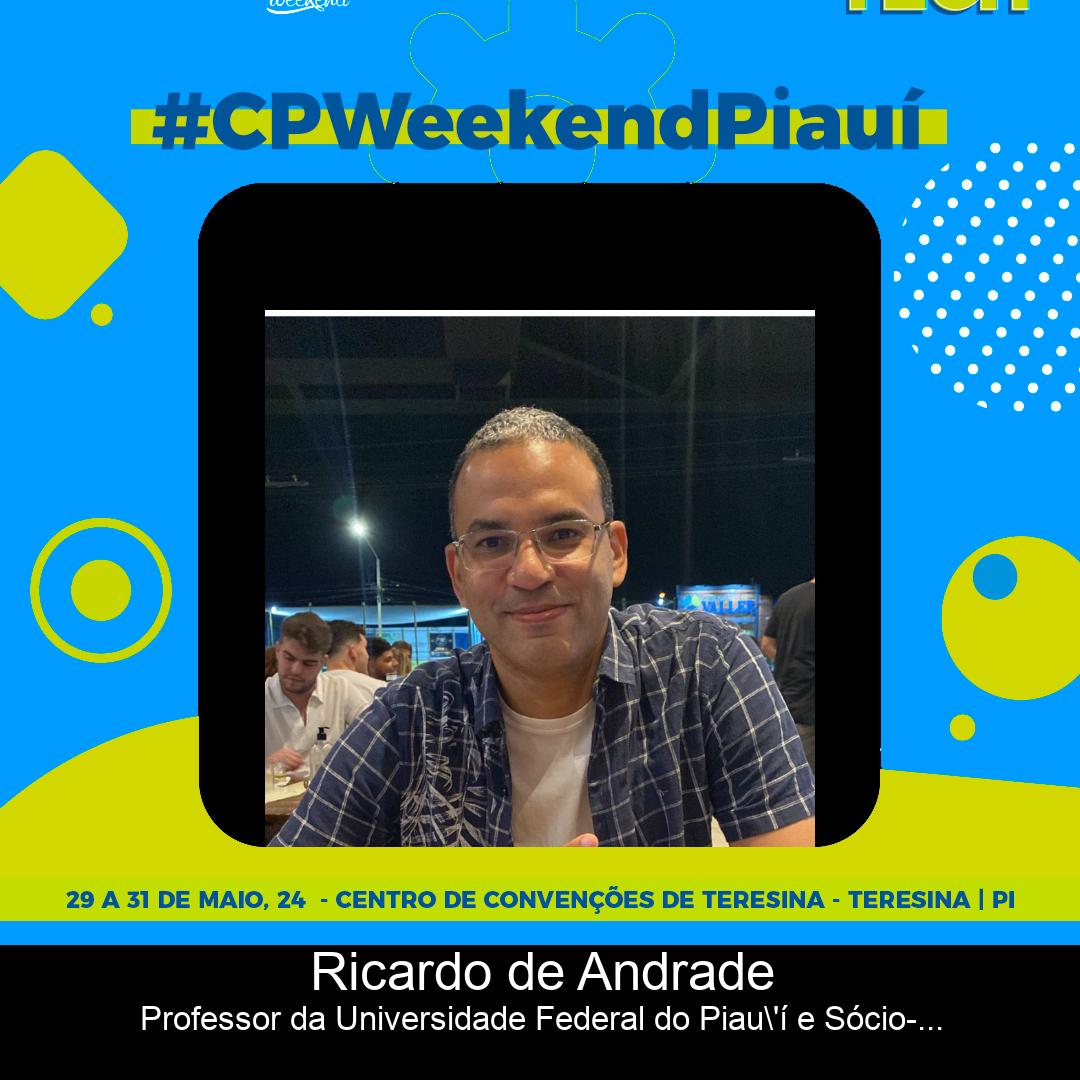 Palestrante - Ricardo de Andrade