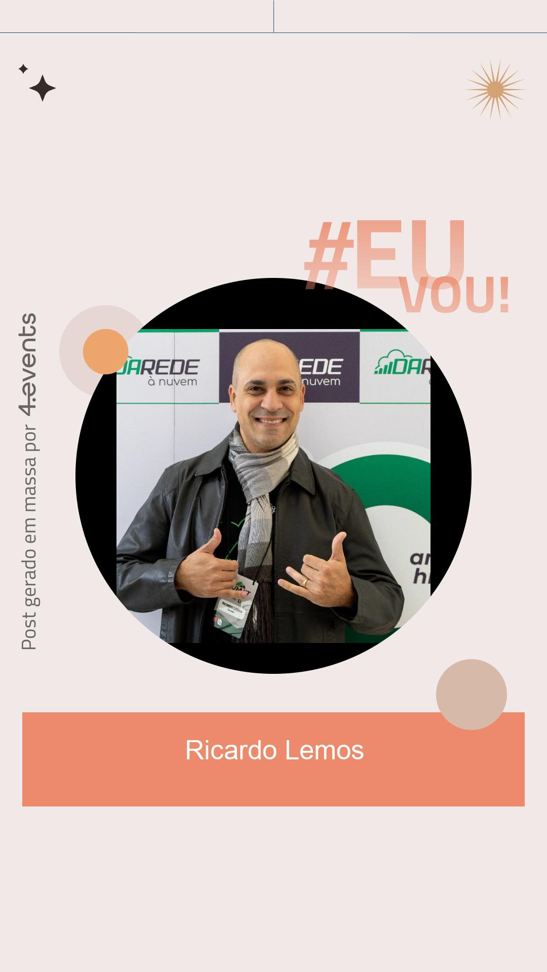 Palestrante - Ricardo Lemos