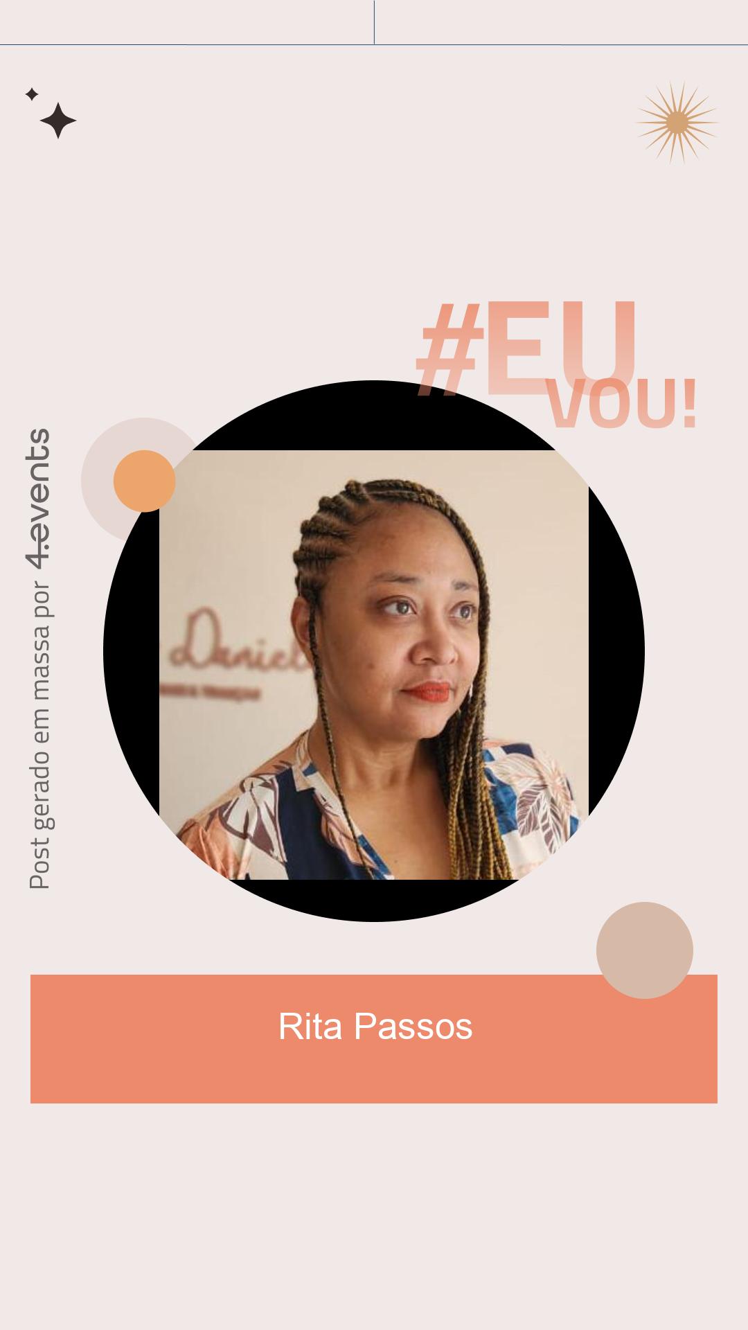 Palestrante - Rita Passos