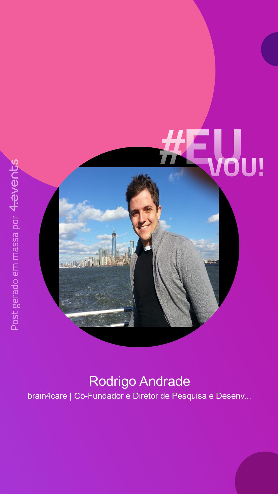 Palestrante - Rodrigo Andrade