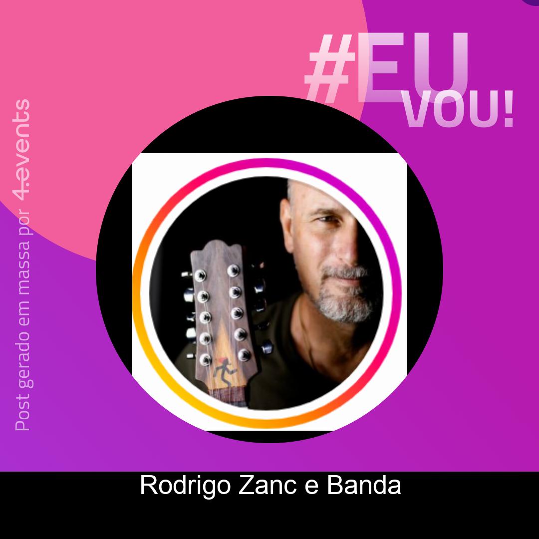 Palestrante - Rodrigo Zanc e Banda