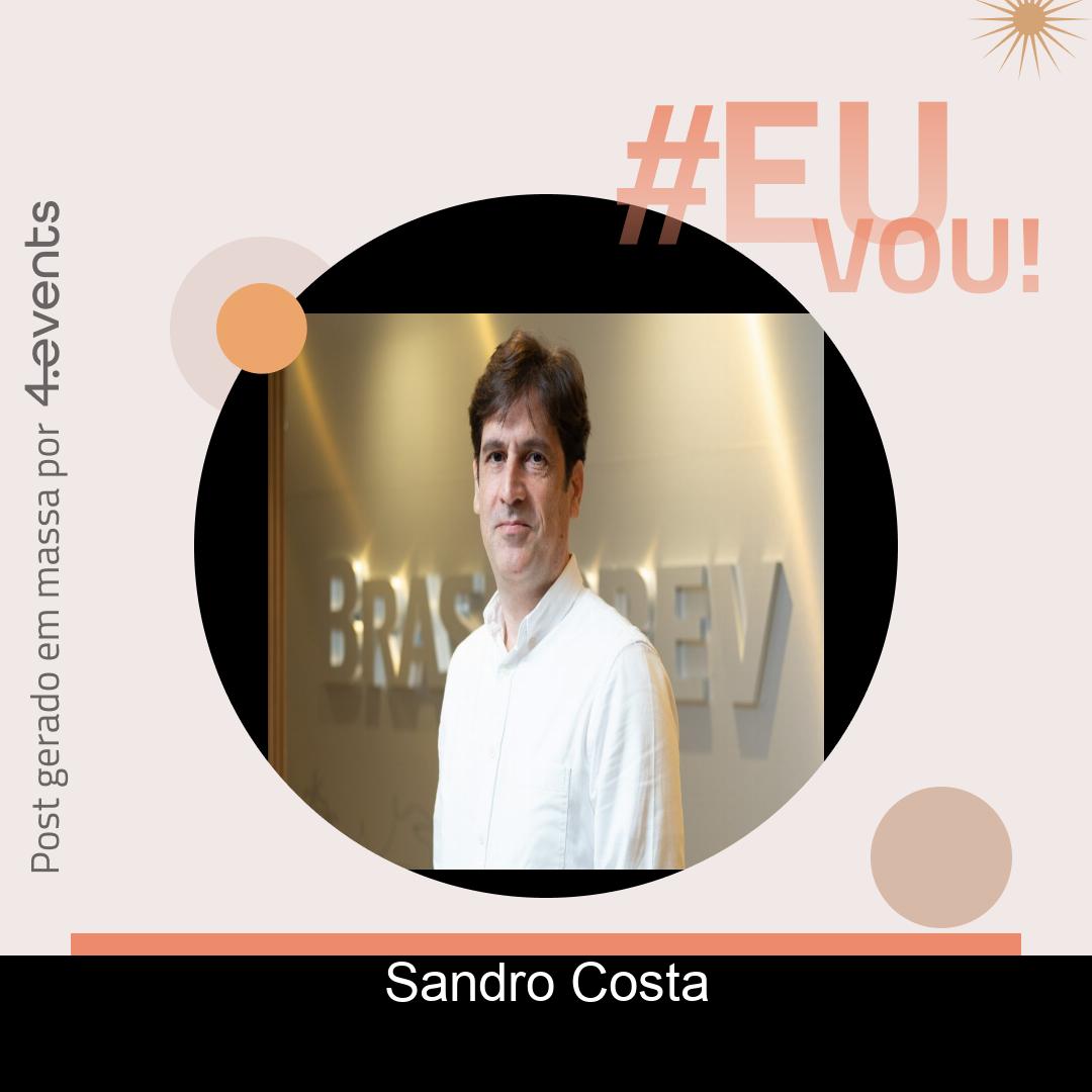 Palestrante - Sandro Costa