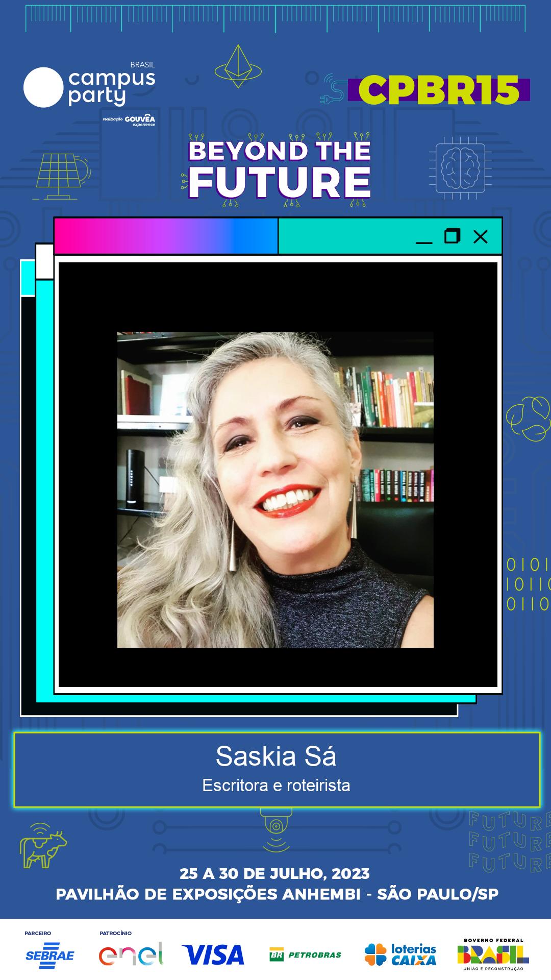 Palestrante - Saskia Sá