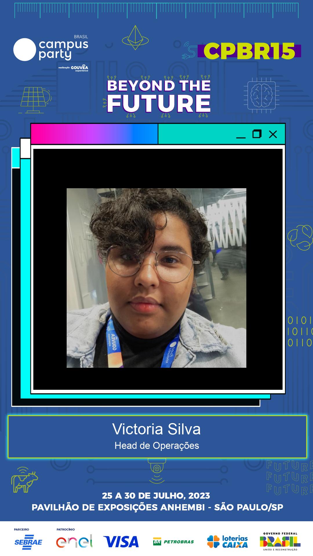 Palestrante - Victoria Silva