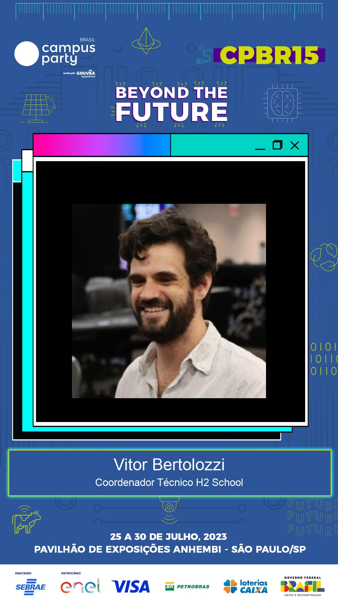 Palestrante - Vitor Bertolozzi