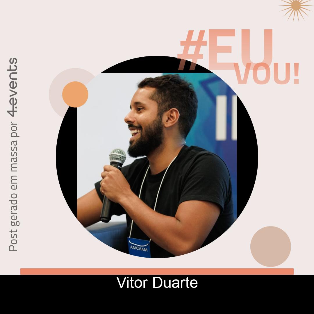 Palestrante - Vitor Duarte