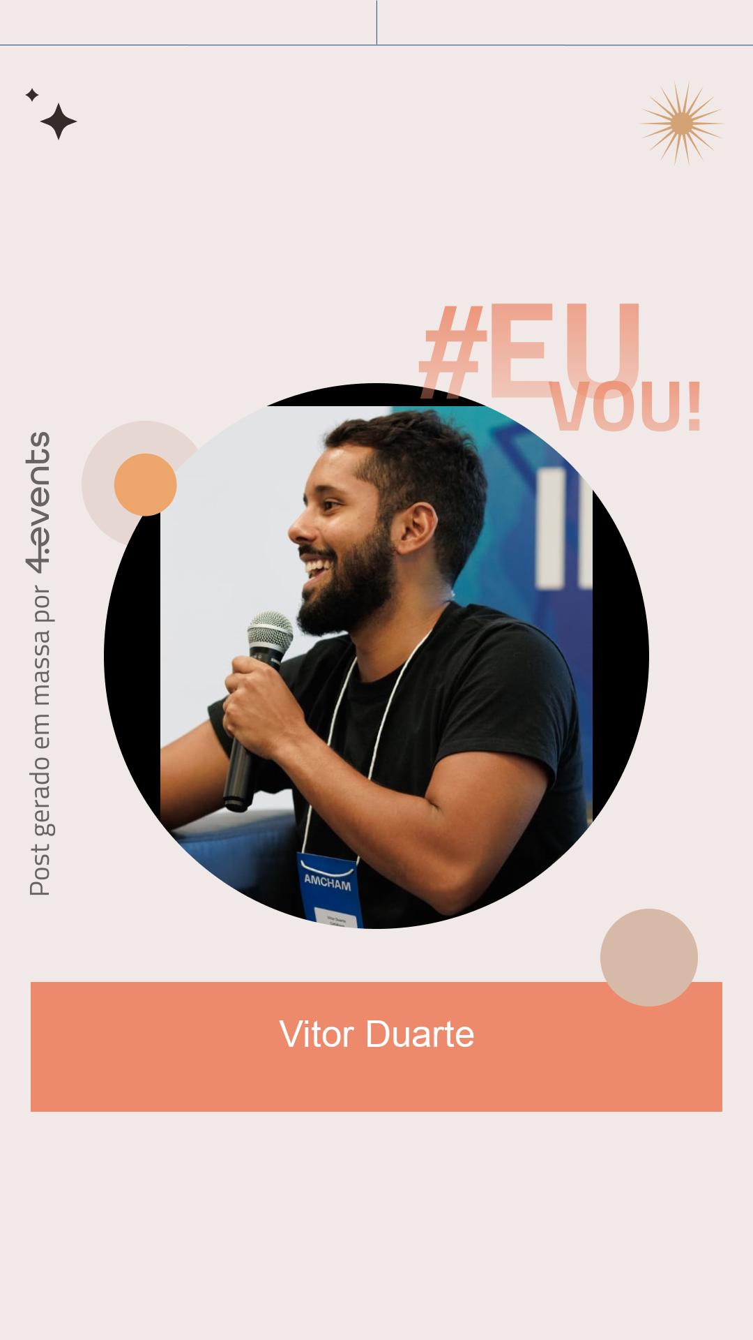 Palestrante - Vitor Duarte