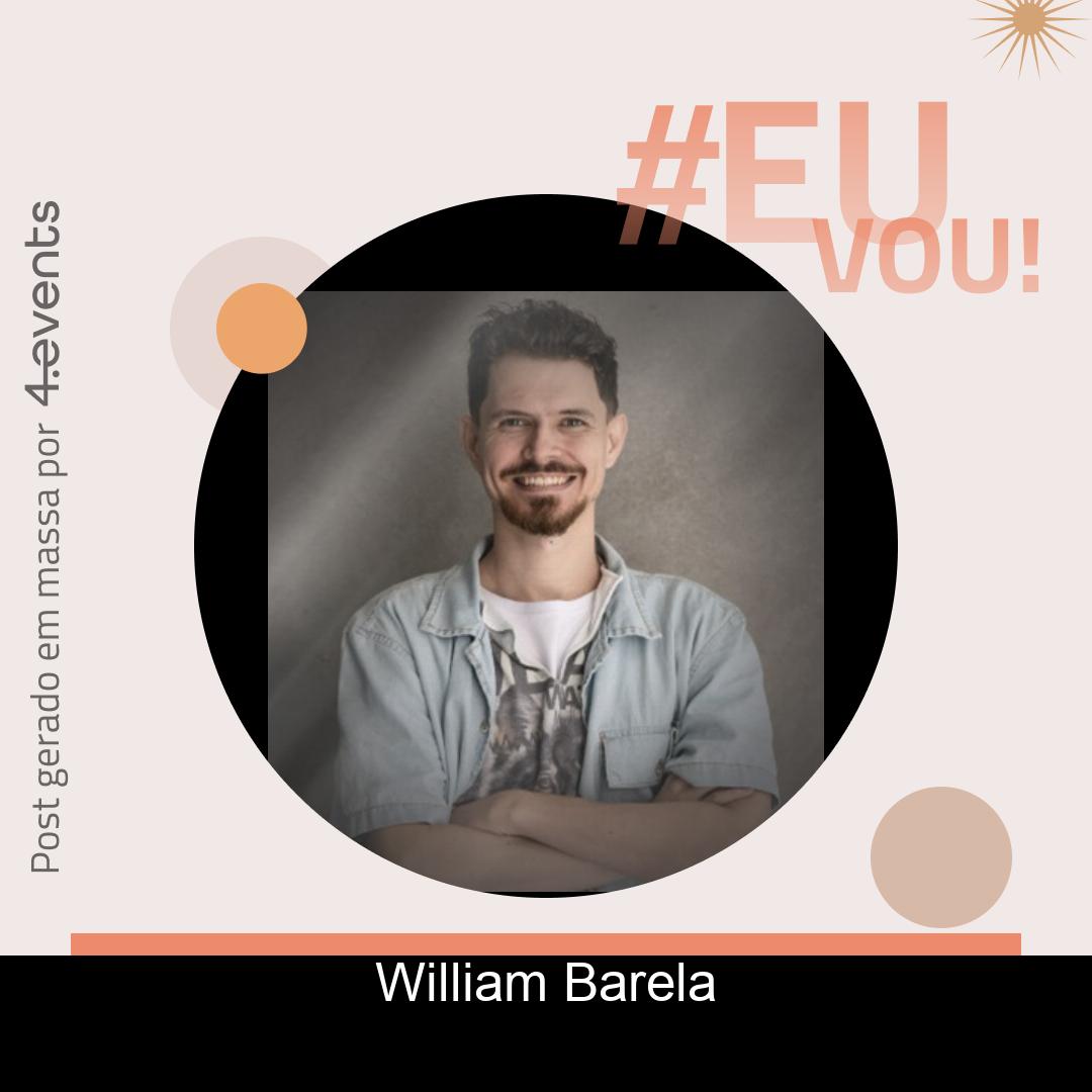 Palestrante - William Barela