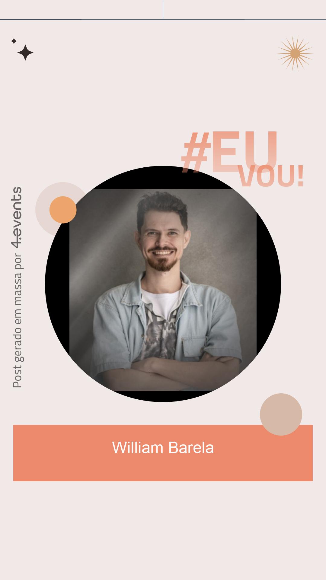 Palestrante - William Barela