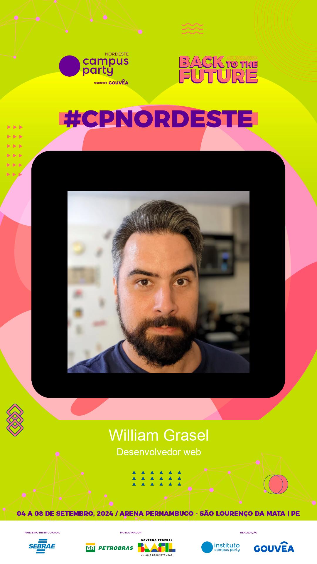 Palestrante - William Grasel