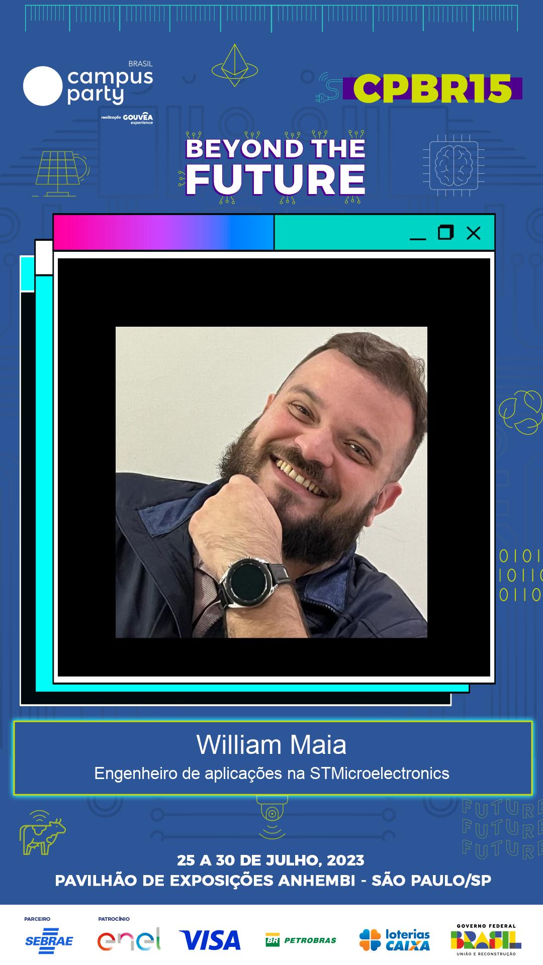 Palestrante - William Maia