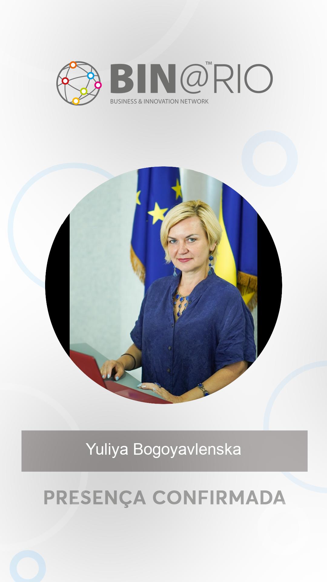 Palestrante - Yuliya Bogoyavlenska